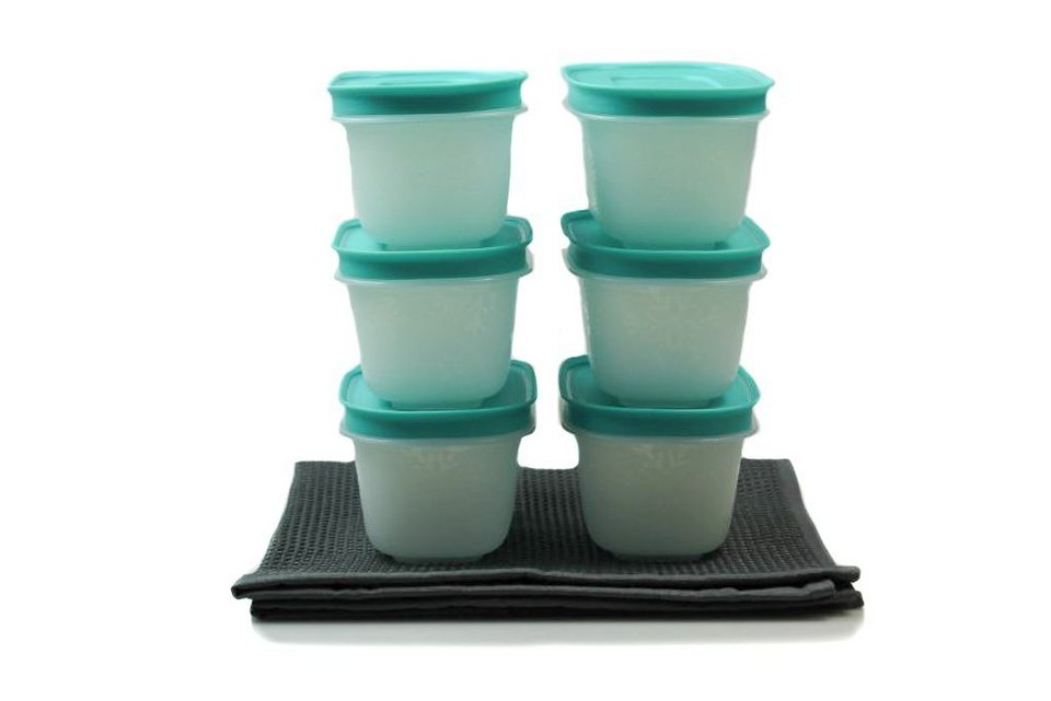 Tupperware Back Set Tupperware Gefrier Behälter 170 Ml Weiß Minze 6