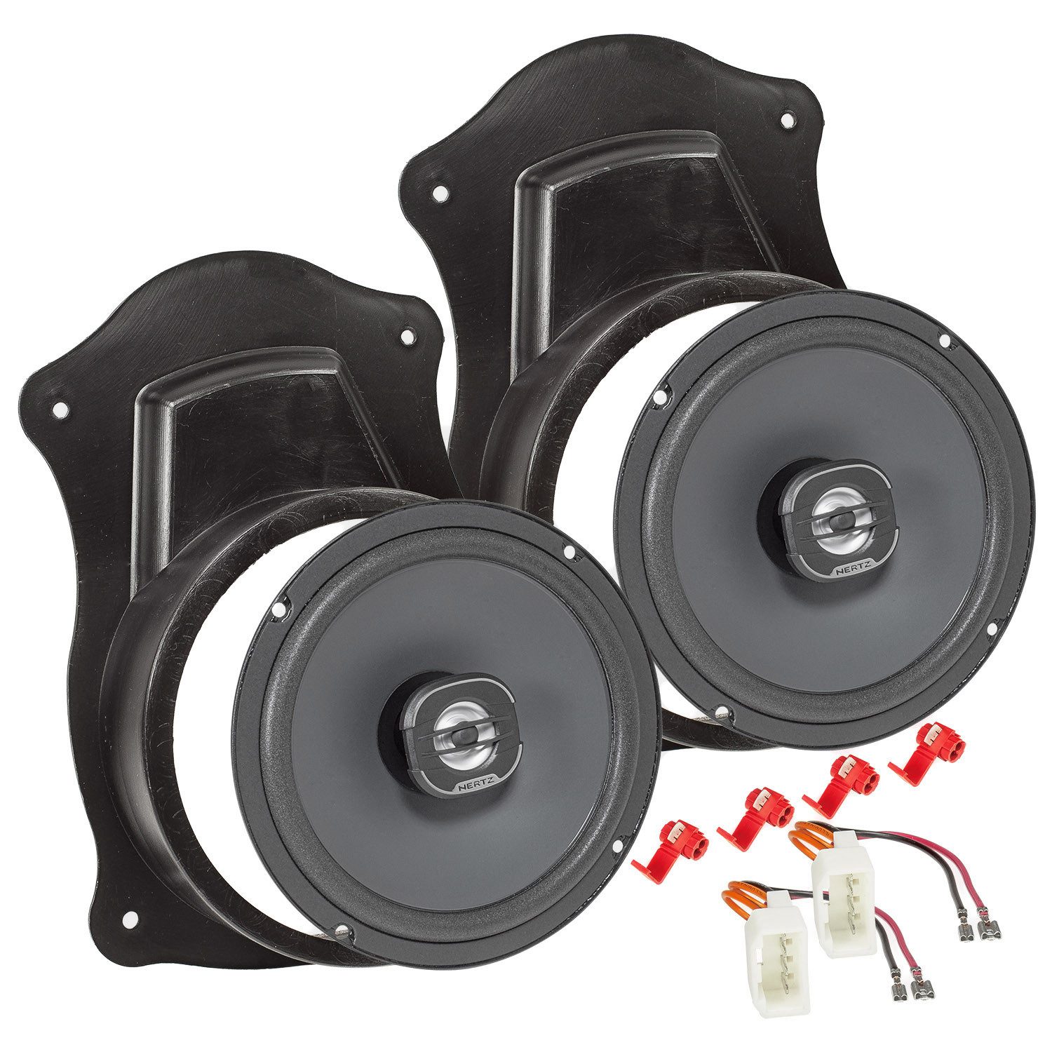 tomzz Audio Hertz X 165 Satz passt für Ford Transit Connect 2013-2022 Auto-Lautsprecher, Car-Hifi