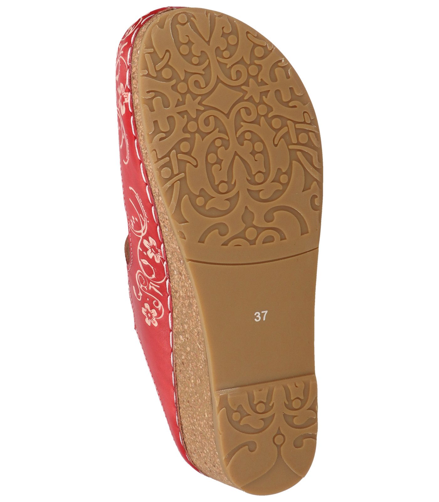 LAURA VITA Clogs Leder Clog, Absatzhöhe: 5 cm