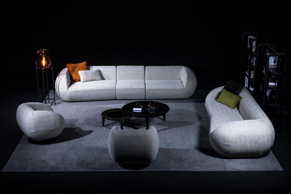 Jvmoebel Wohnzimmer Set Designer Set Wohnzimmermöbel Sofas Fünfsitzer
