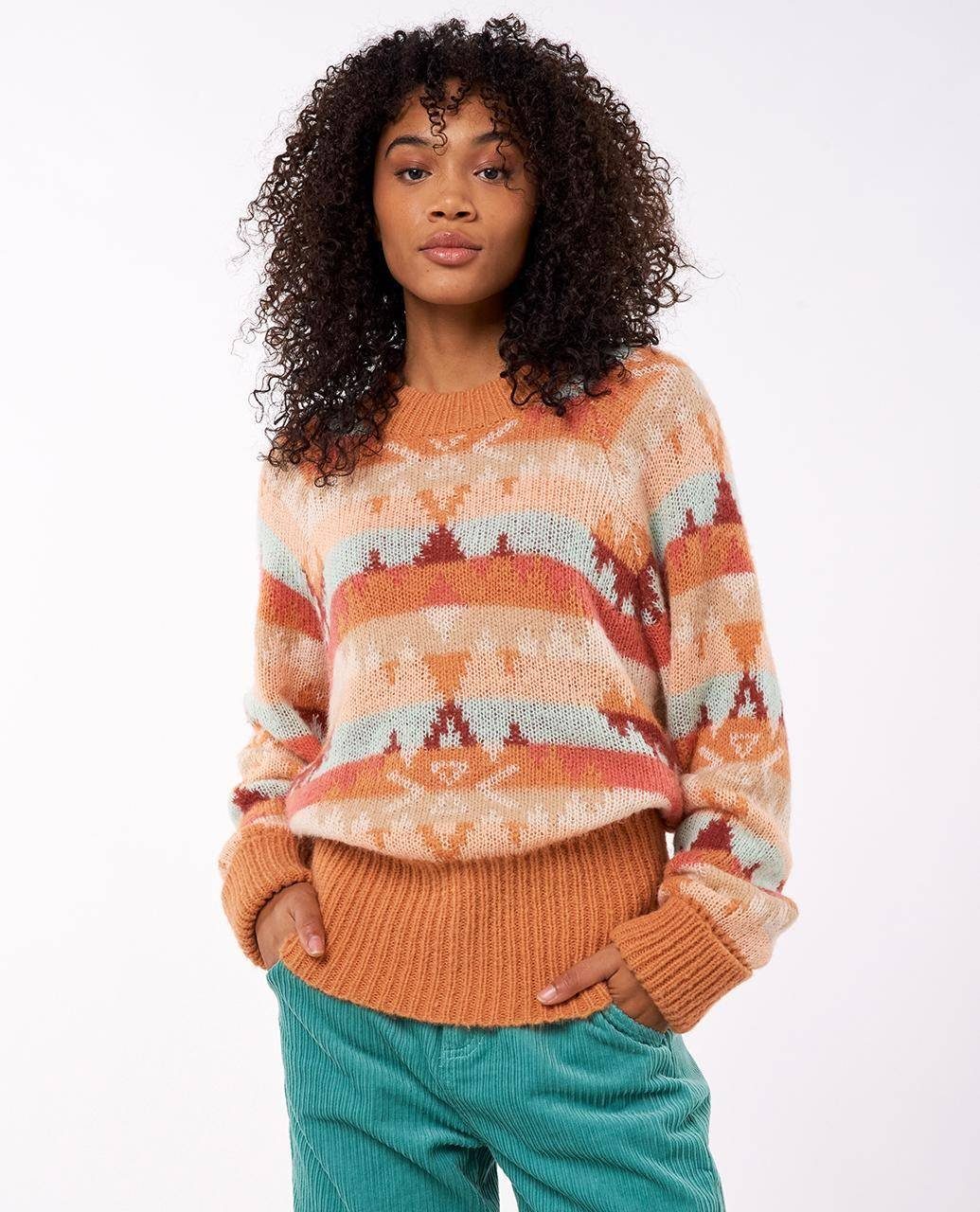 Rip Curl Rundhalspullover Zuma Aztec Pullover, Rundhalspullover