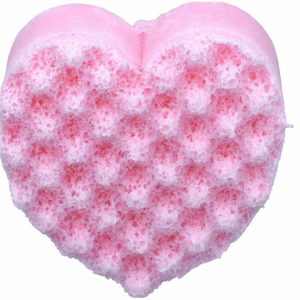 Bomb Cosmetics Duschschwamm Body Buffer Rose & Oudh, Spendet Feuchtigkeit