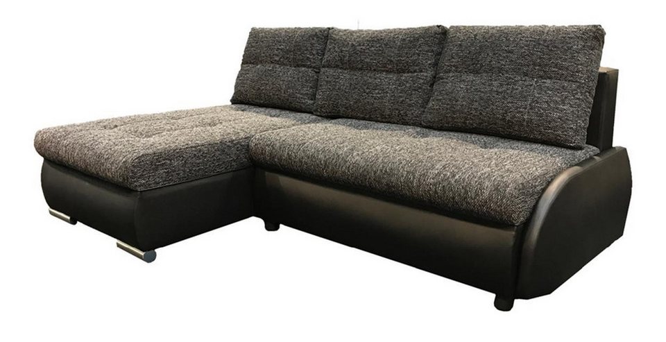 Xlmoebel Ecksofa Neues Schlafsofa Mit Bettfunktion Aus Leder Und Textil