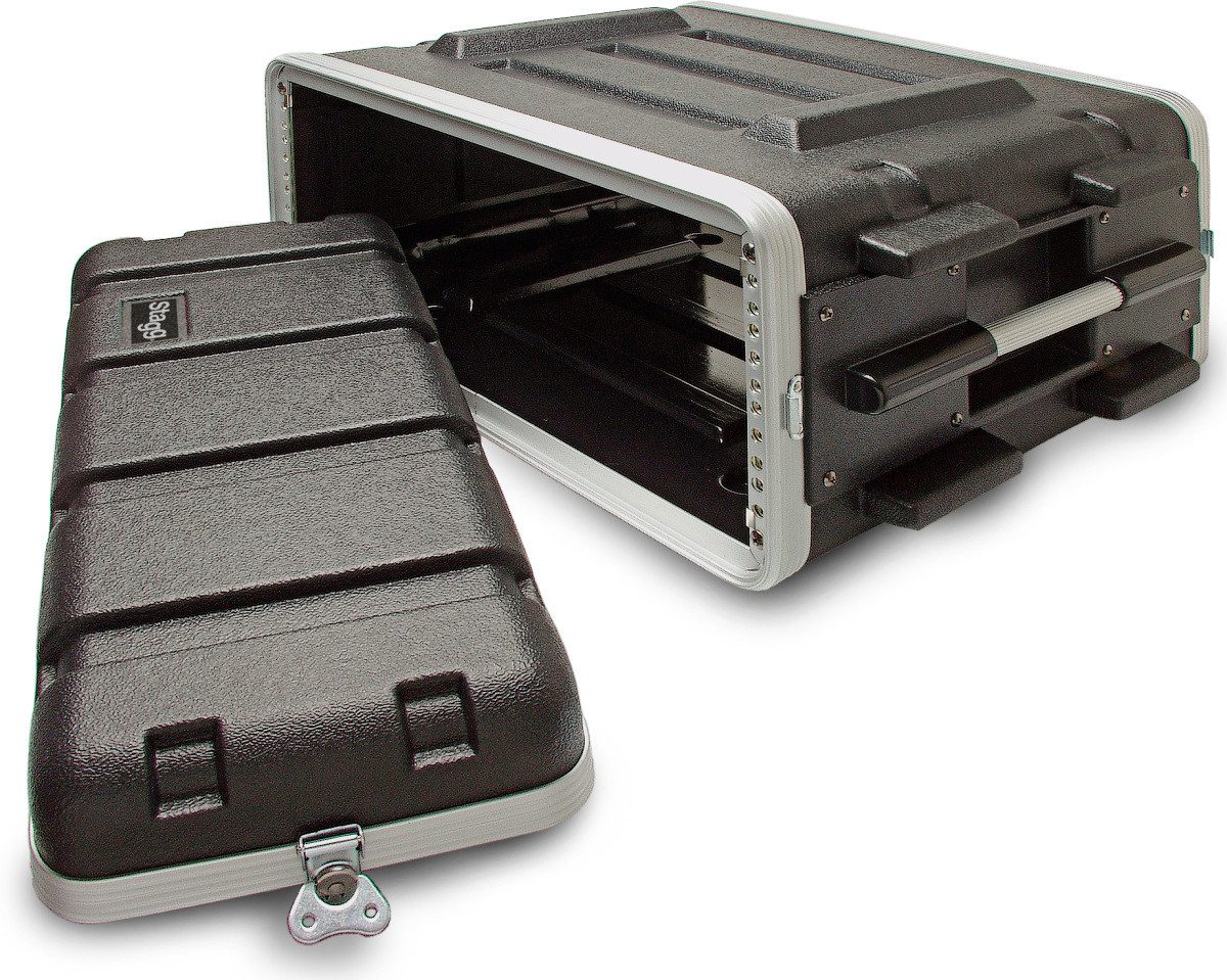 Stagg Topcase ABS-4U ABS Case für 4 HE Rack