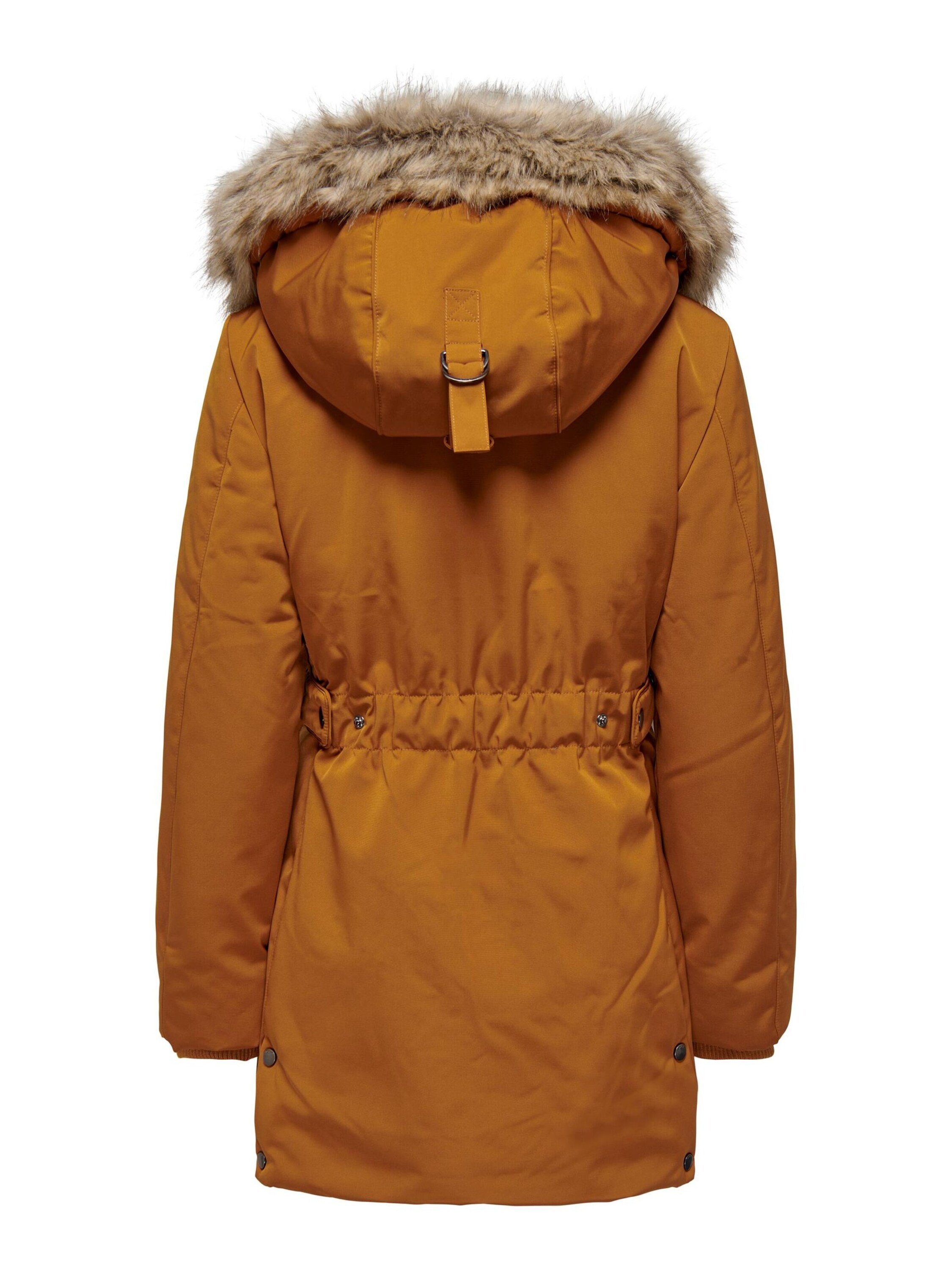 ONLY Parka NEW PRISKA (1-St), Kapuze mit Kunstfellbesatz