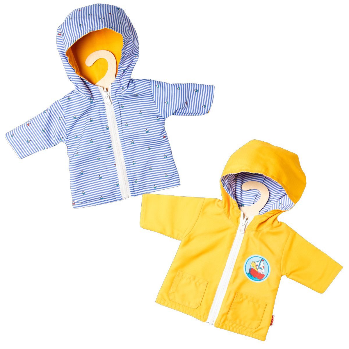 Heless Puppenkleidung Wendeanorak Maritim Größe 35-45cm