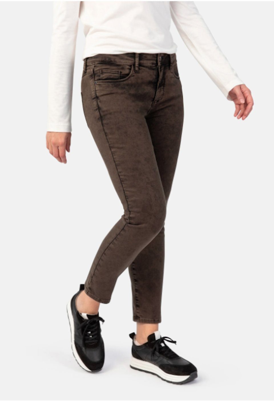 STOOKER WOMEN Slim-fit-Jeans Florenz Damen Stretch Jeans Hose - Slim ...