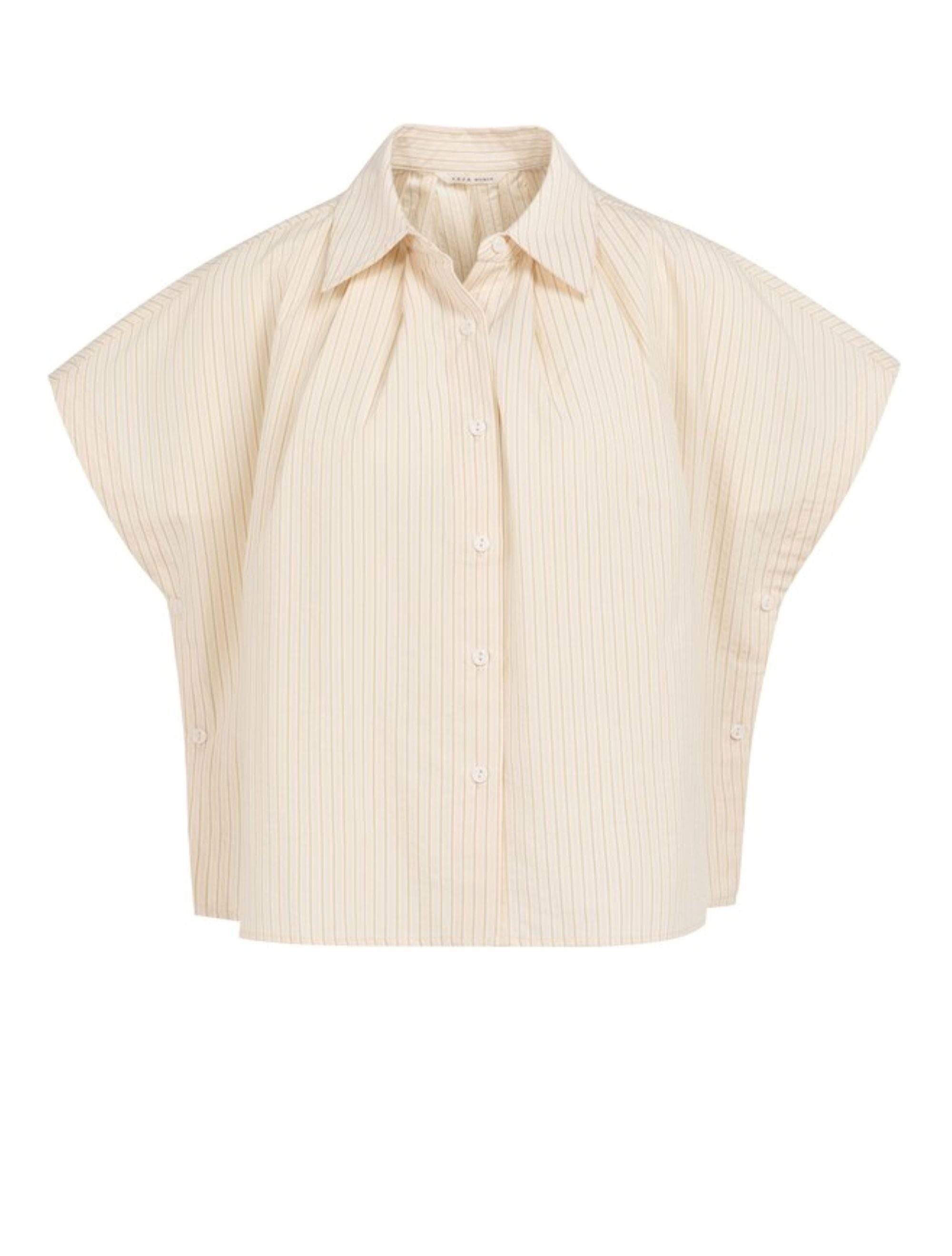 YAYA Shirtbluse Bluse mit schräger Knopfleiste