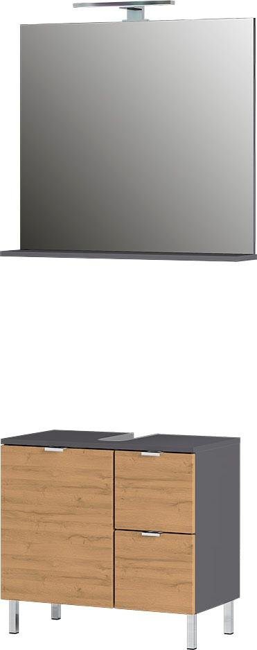 Germania Badmöbel Set Gw Mauresa Set 2 St Waschbeckenunterschrank
