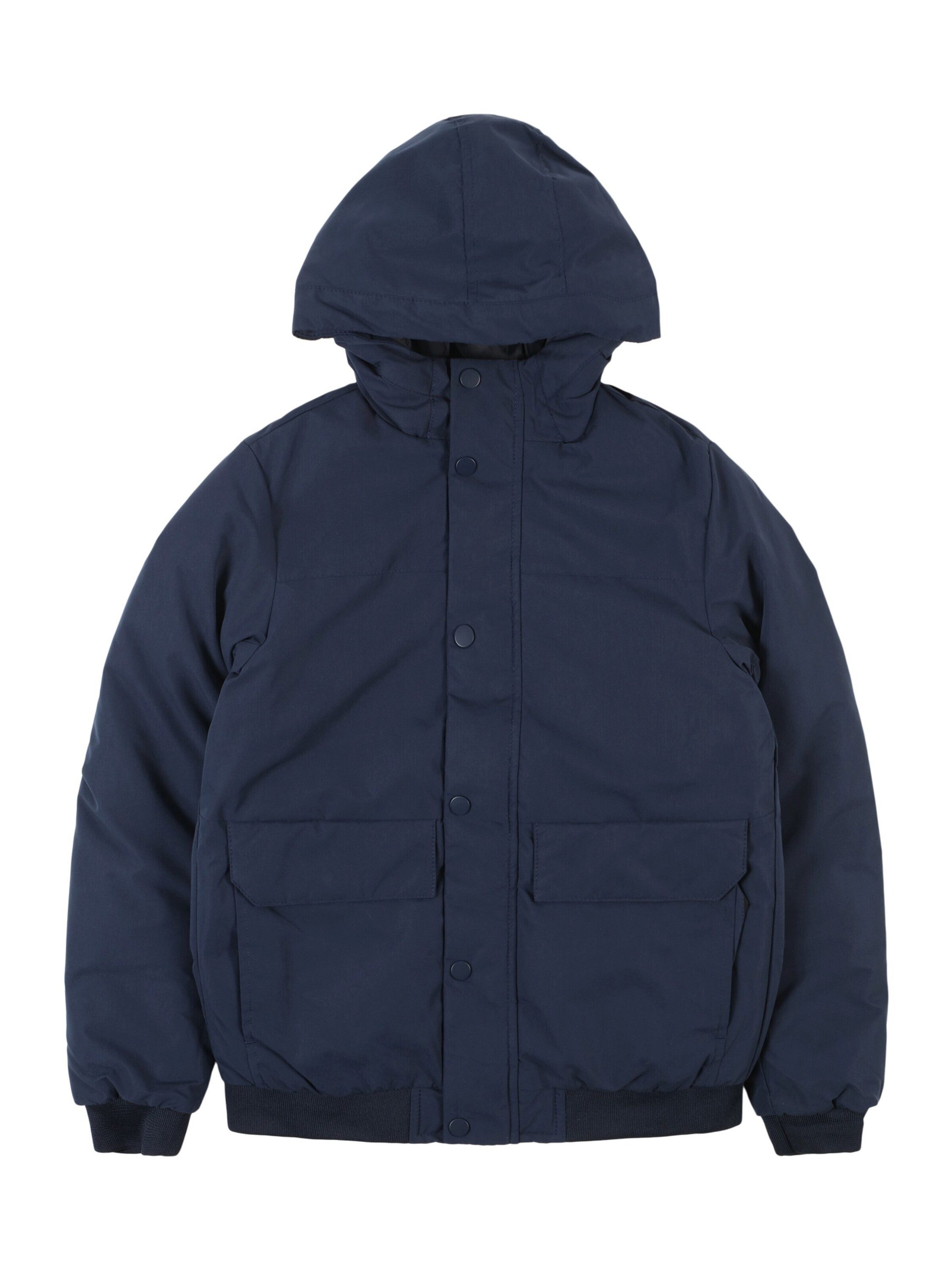 Jack & Jones Junior Winterjacke JJChamp (1-St), Verdeckter Reißverschluss