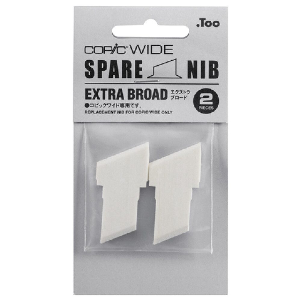 COPIC Marker Wide Spitze Extra Broad 2St - Breite Marker-Spitze
