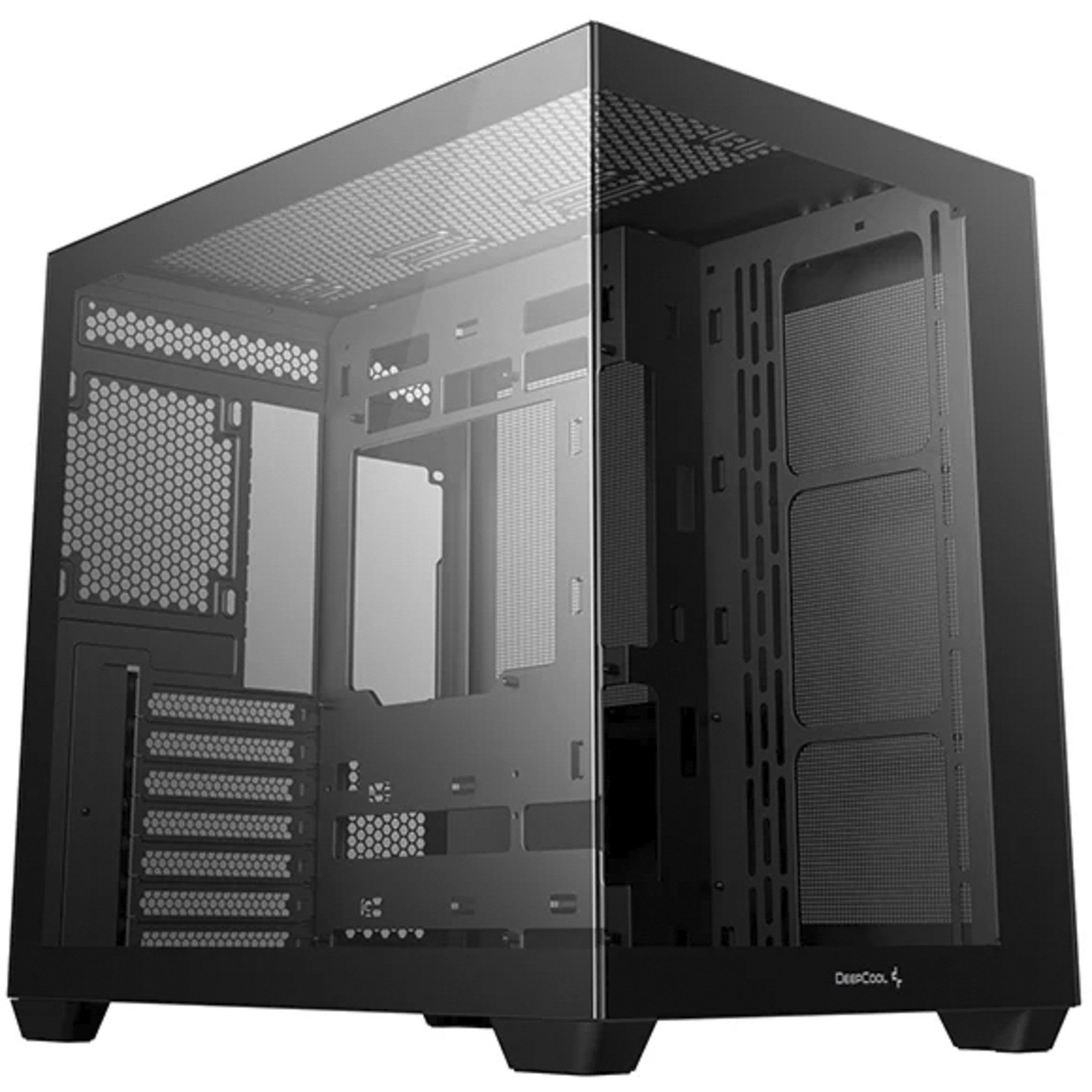 DeepCool PC-Gehäuse DeepCool CG530, Tower-Gehäuse, (Tempered Glass x ...