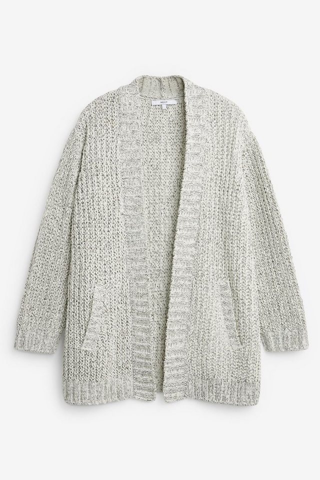 Next Strickjacke Strickjacke Mit Zopfmuster Und Rib Detail 1 Tlg