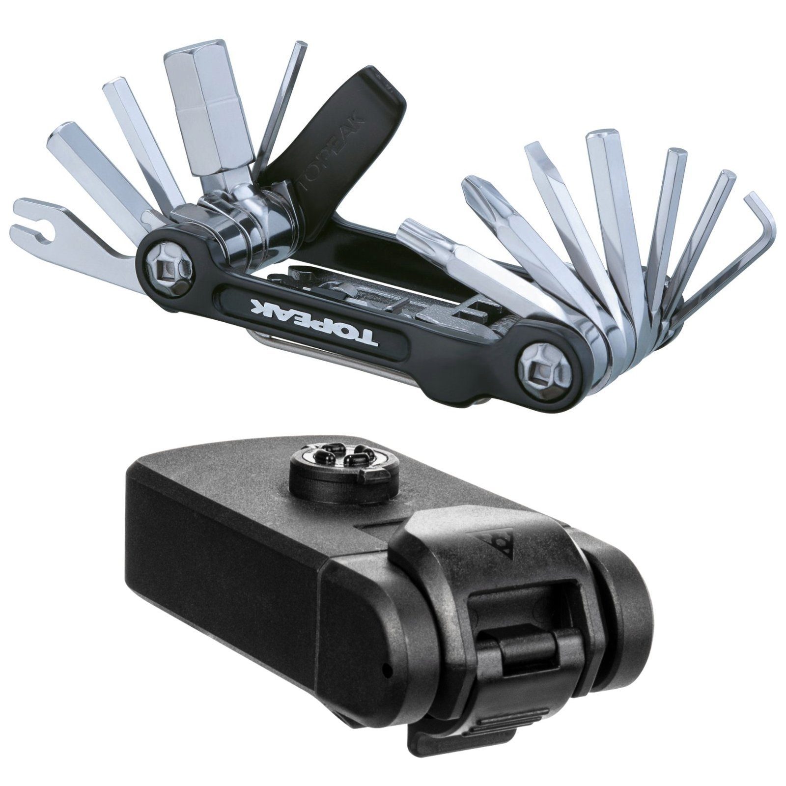 Topeak Multitool, Gewicht: 151 g (Mini 20 Pro), 53 g (ToolBox)