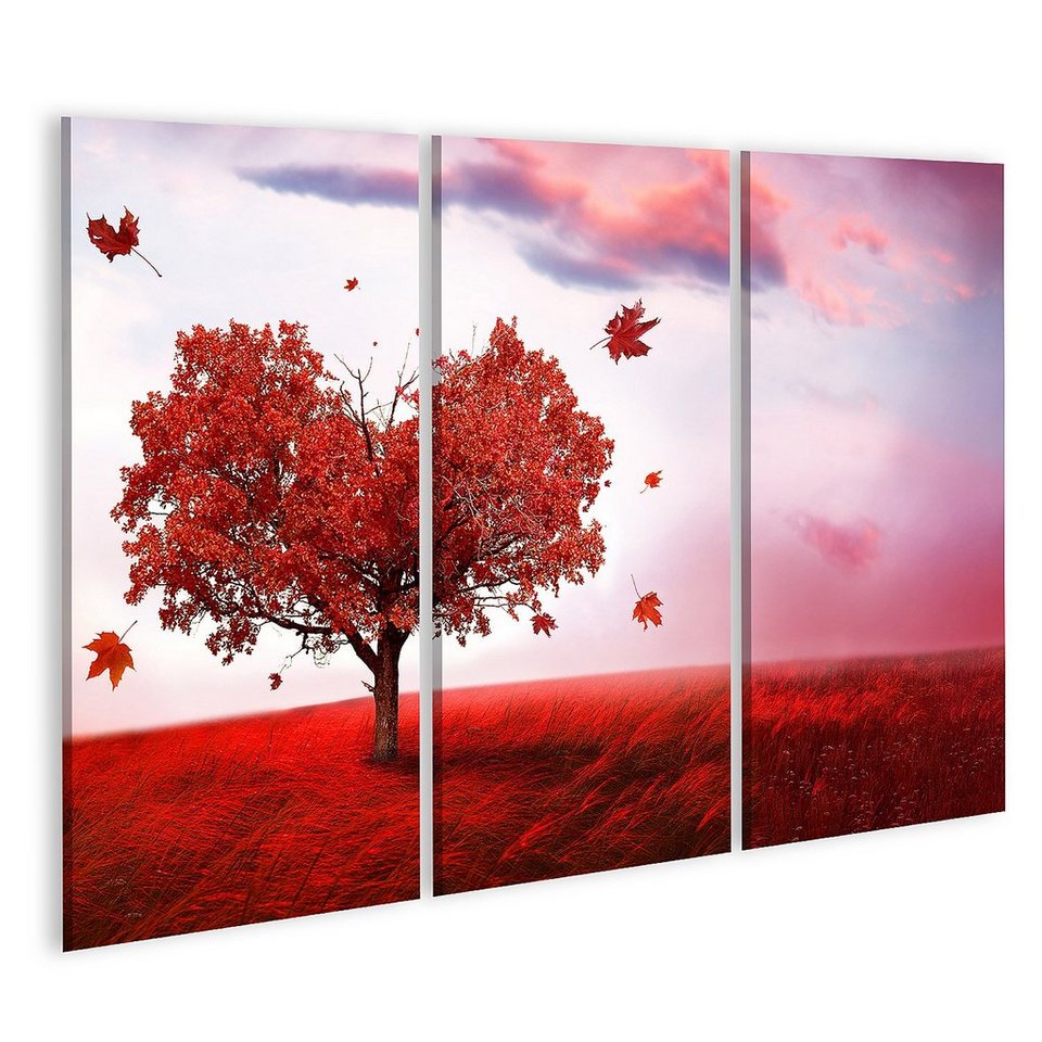 Islandburner Leinwandbild Bild Auf Leinwand Herbstlandschaft Mit