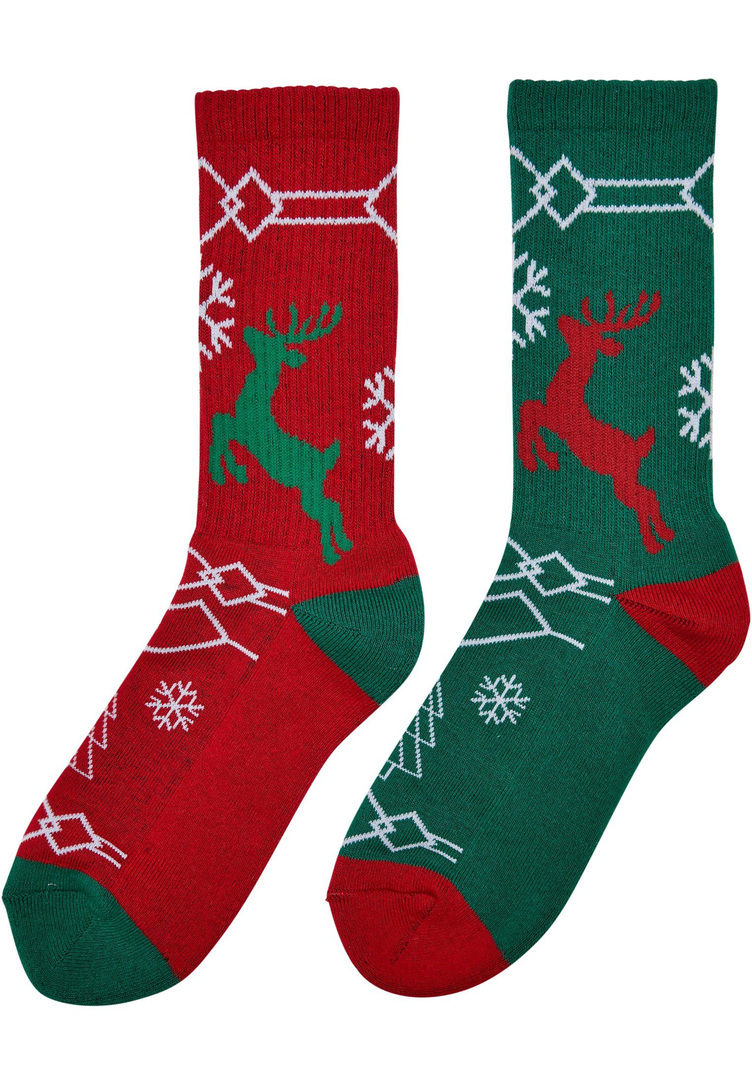 Urban Classics Freizeitsocken Accessoires Fancy X Mas Pattern Socks 2