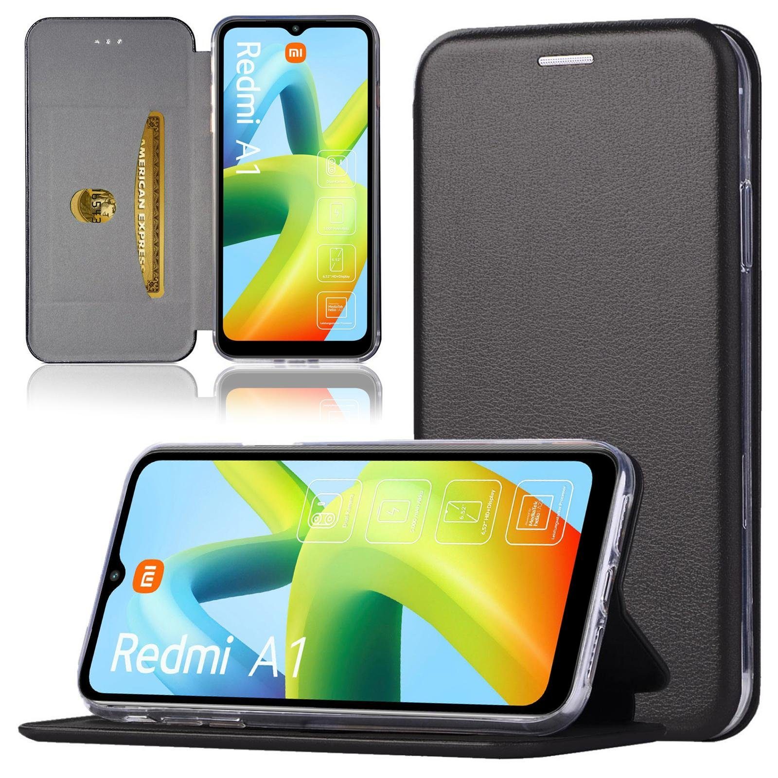 Numerva Handyhülle Handy Tasche Book Case Für Xiaomi Redmi A1