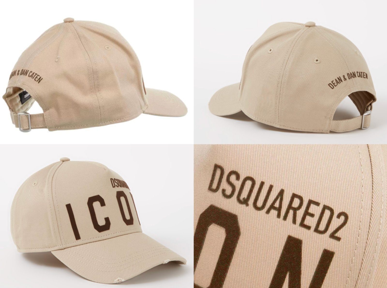 Dsquared2 Baseball Cap DS-193-BCM0412-Beige-Braun