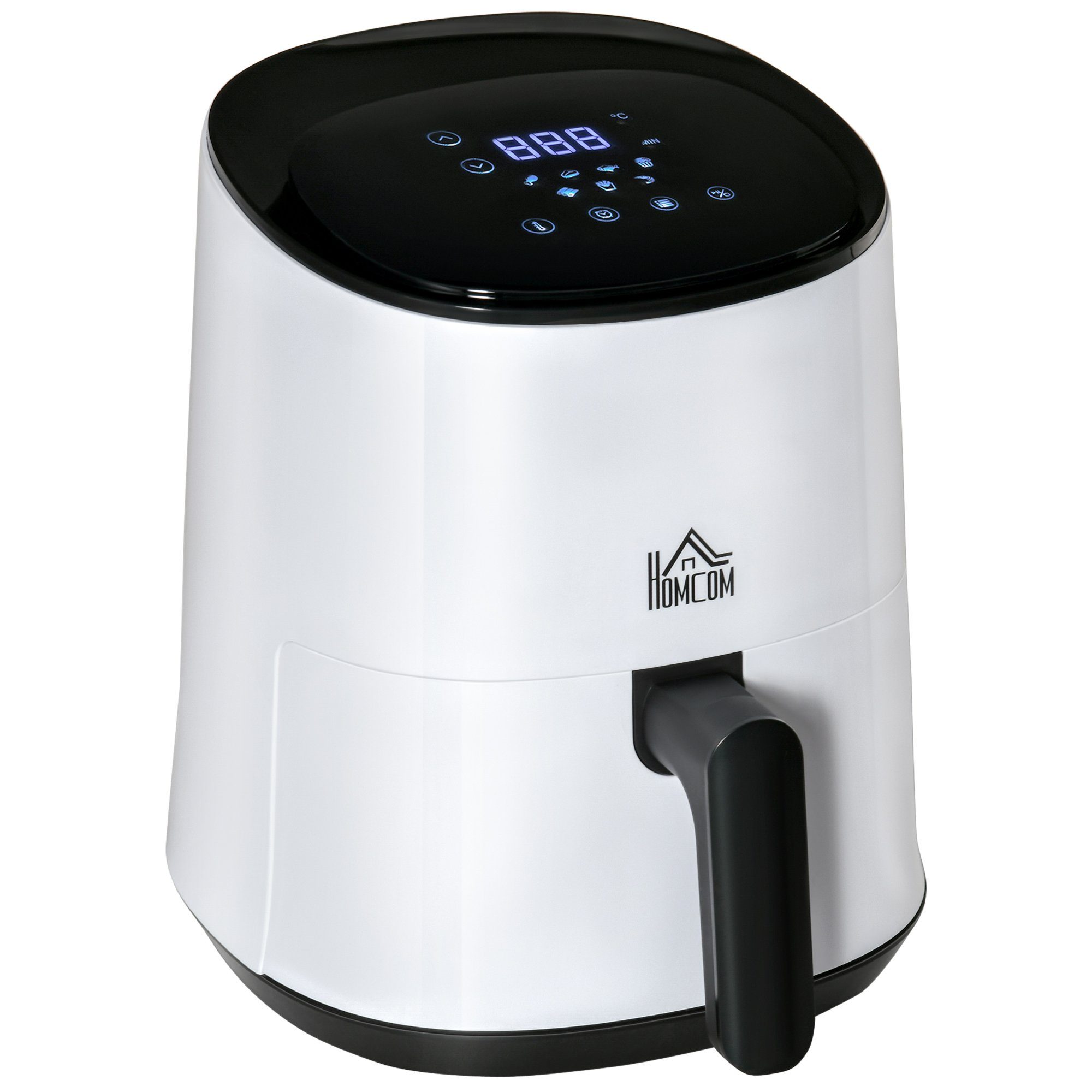 Homcom Heißluftfritteuse Luftfritteuse 1300 W Multicooker Mit 7 In 1