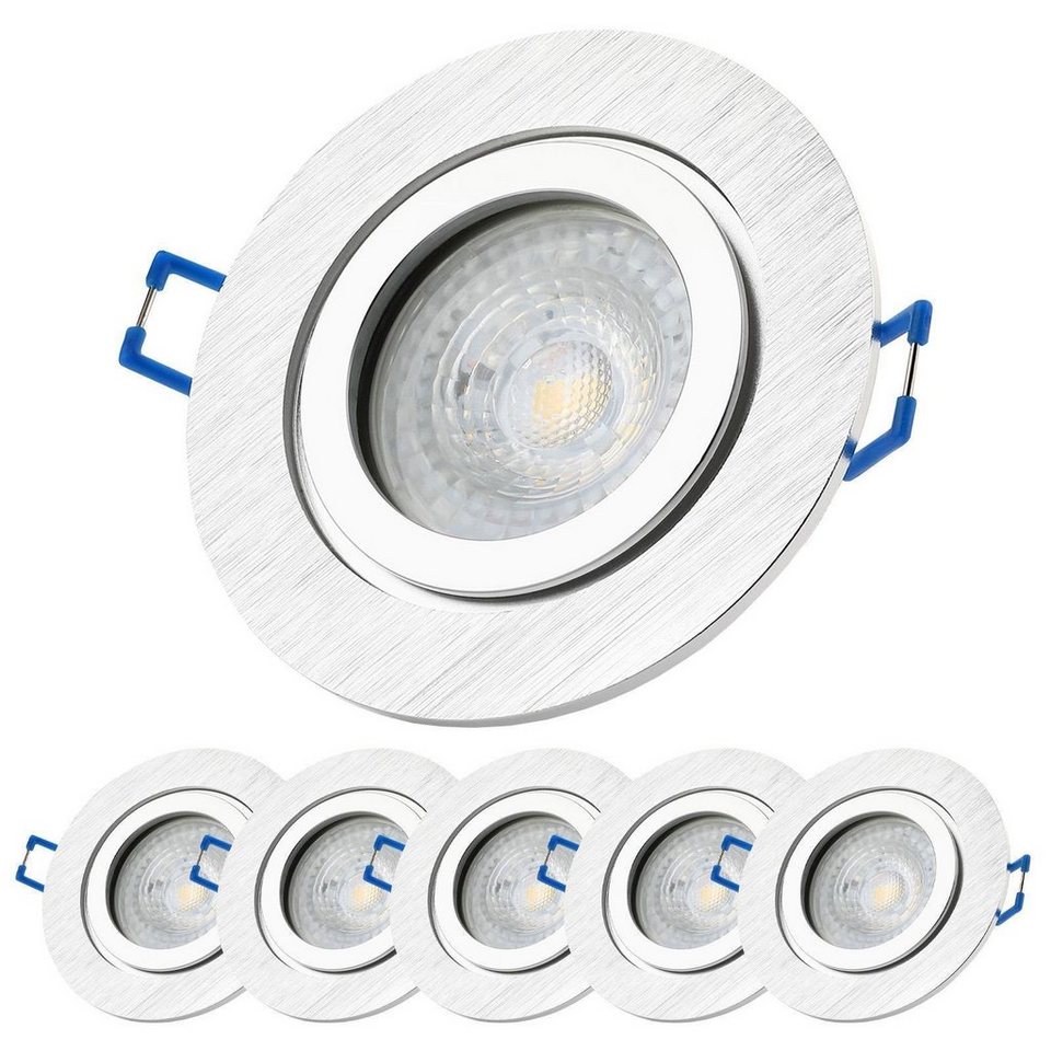 Sweet Led Led Einbaustrahler Spots Bad Aluminium Ip44 Badezimmer Gu10