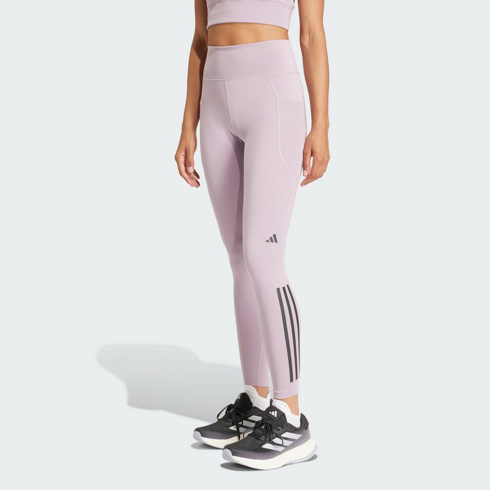 Adidas Performance Funktionstights Adidas Dailyrun 3 Streifen 7 8 Leggings