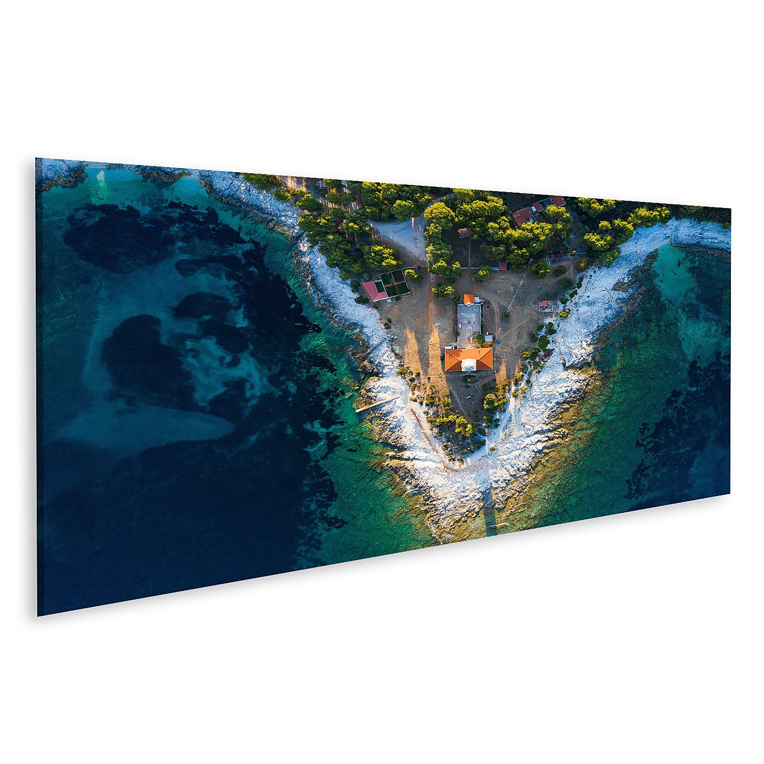 islandburner Leinwandbild Bild auf Leinwand Erstaunlich Kroatien Spektakulär Adriatische Küste L