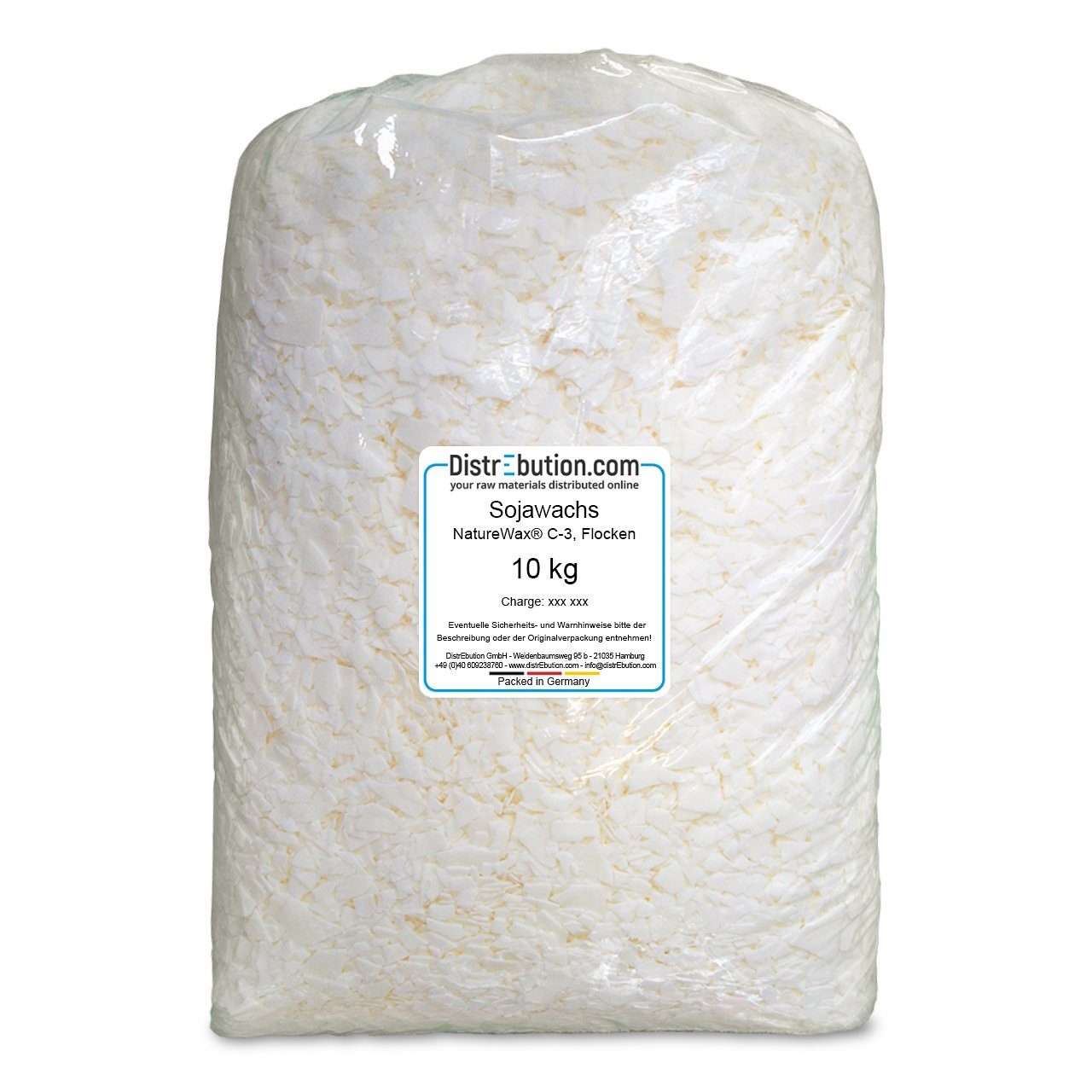 Distrebution Bastelnaturmaterial Sojawachs C 3 Flocken Naturwachs
