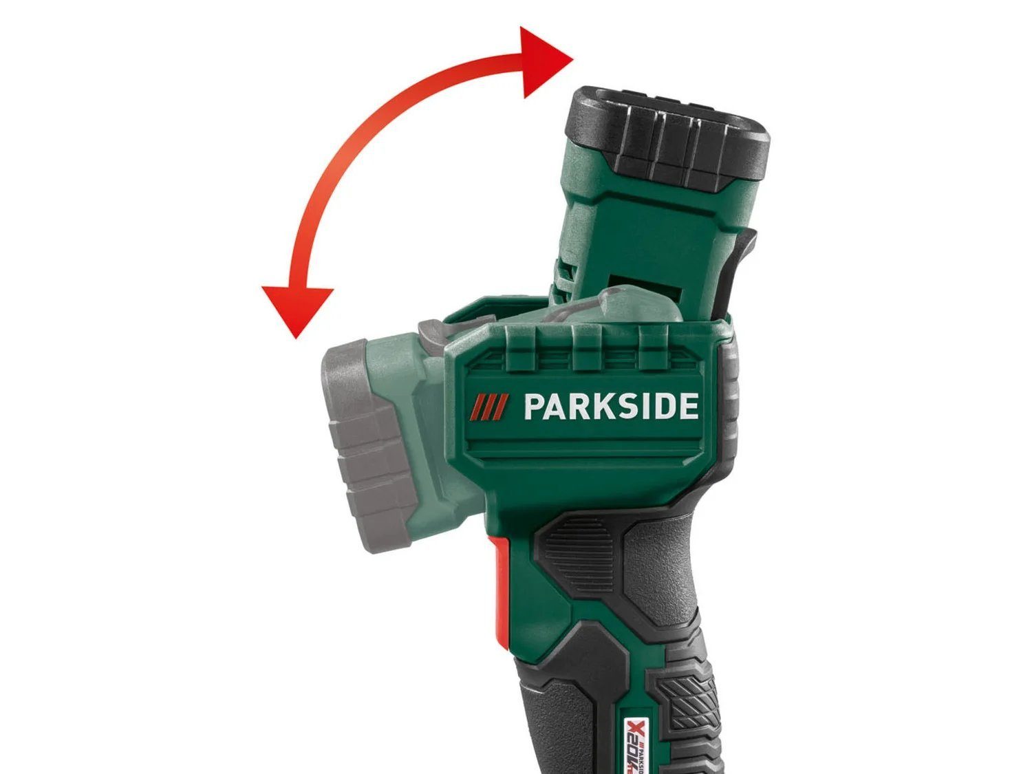 Parkside Taschenlampe PARKSIDE Akku-LED-Handlampe PLHLA 20-Li X 20 V Team