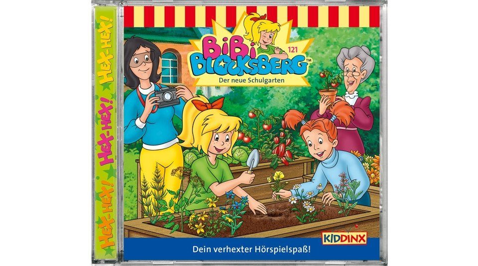 Kiddinx Hörspiel-CD Bibi Blocksberg 121 - Der neue Schulgarten