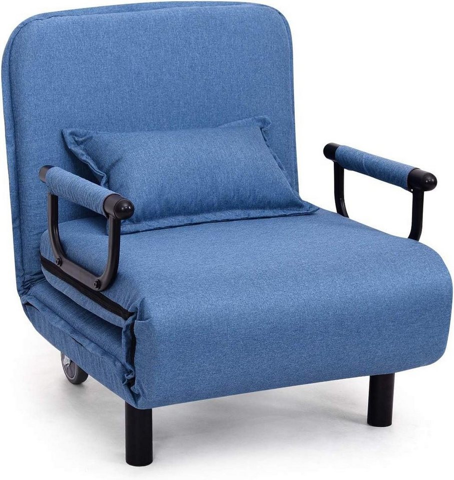 Komfotteu Schlafsofa Klappsessel Mit Verstellbarer Rückenlehne Bis 150kg