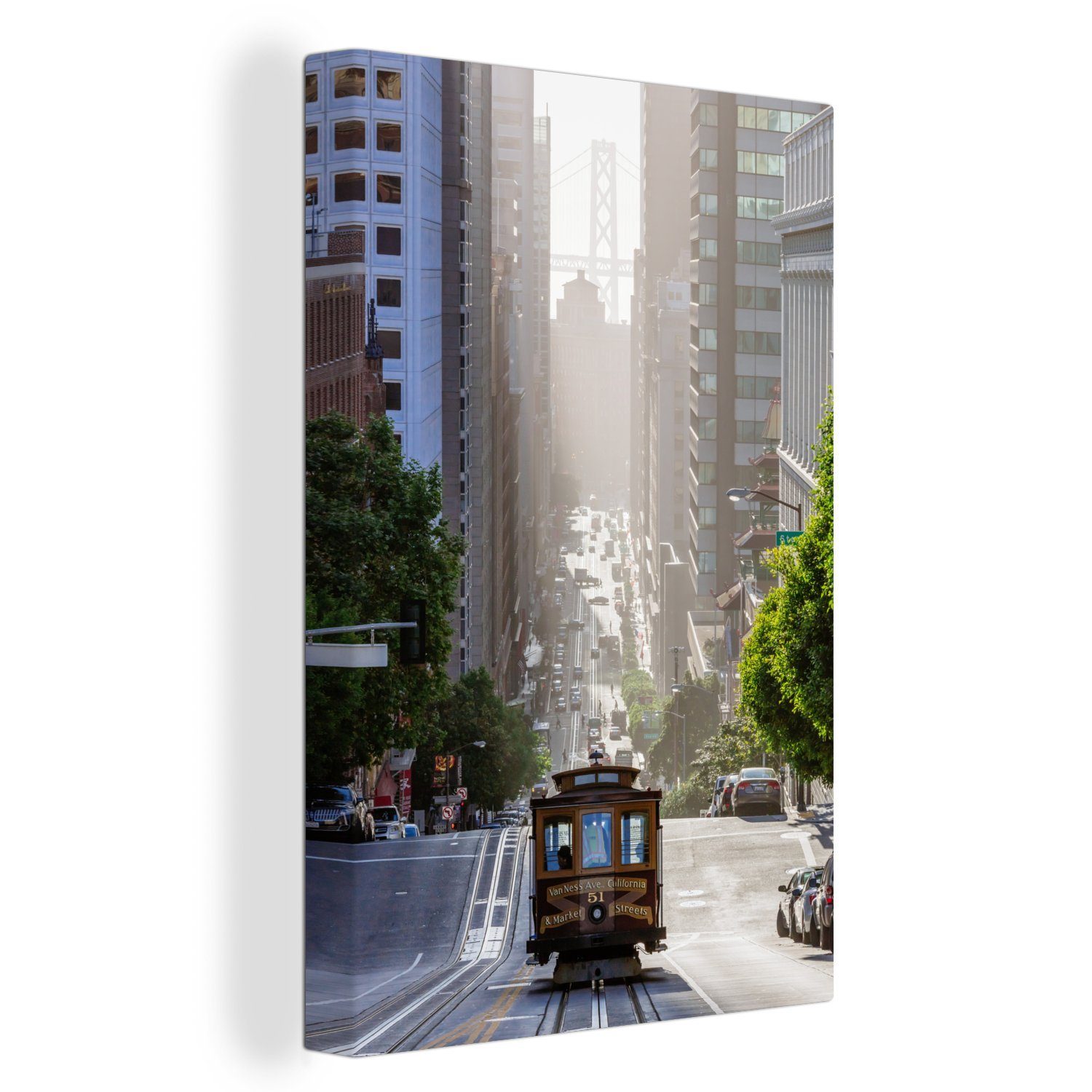 Onemillioncanvasses® Leinwandbild Die Sonne Scheint Voll Auf Eine