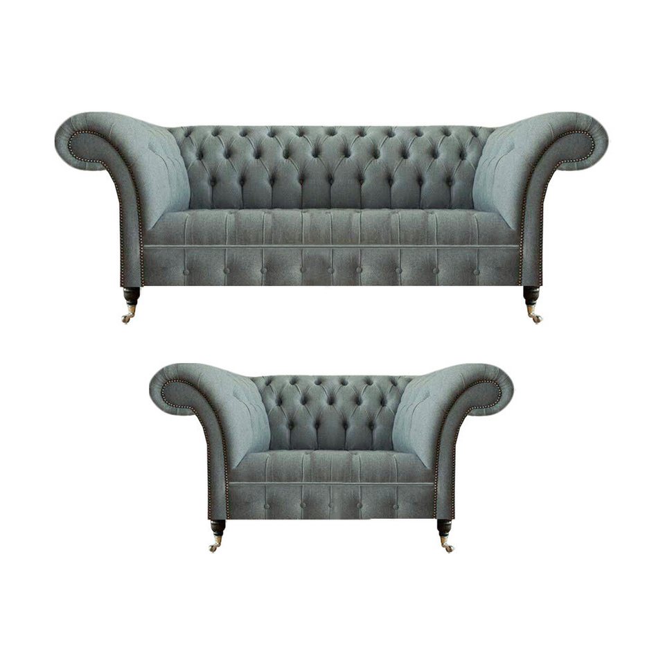 Jvmoebel Wohnzimmer Set Wohnzimmer Komplett Sofa Dreisitze Couch