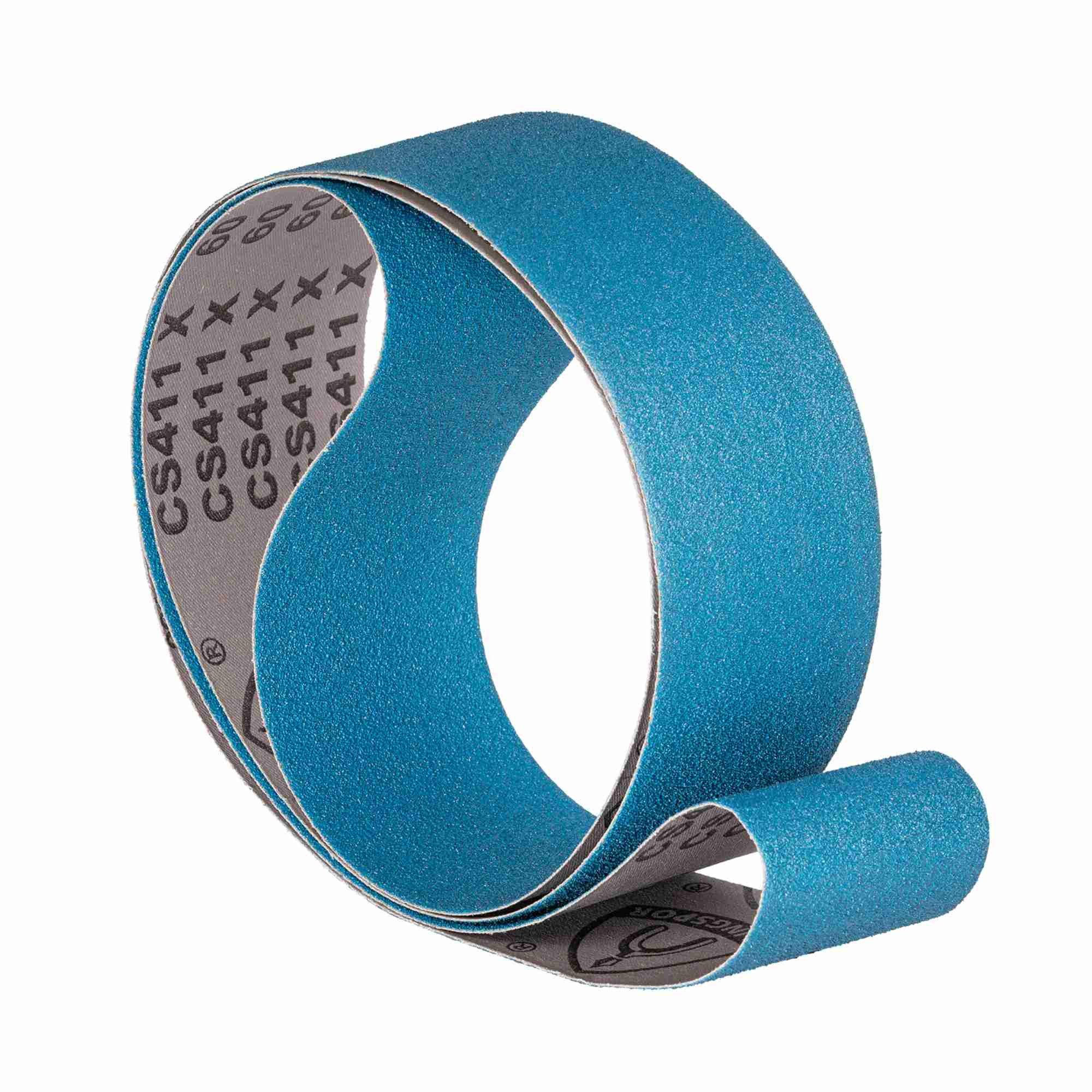 Klingspor Schleifpapier 5 x Klingspor Schleifband CS411X, 100 x 1220 mm, P36-P120, (CS 411 X, 5 St)