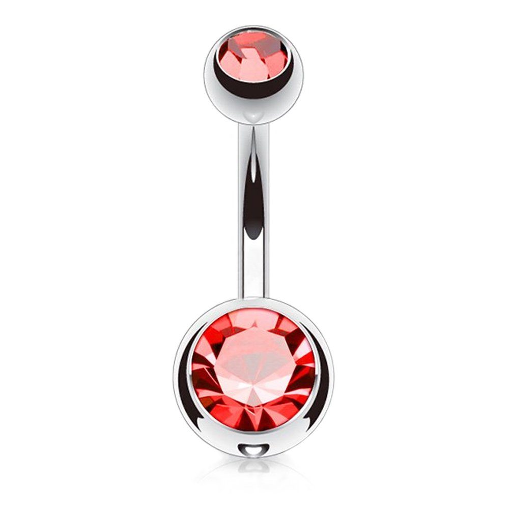 viva-adorno Bauchnabelpiercing Bauchnabel Piercing Banane Titan G23 ...
