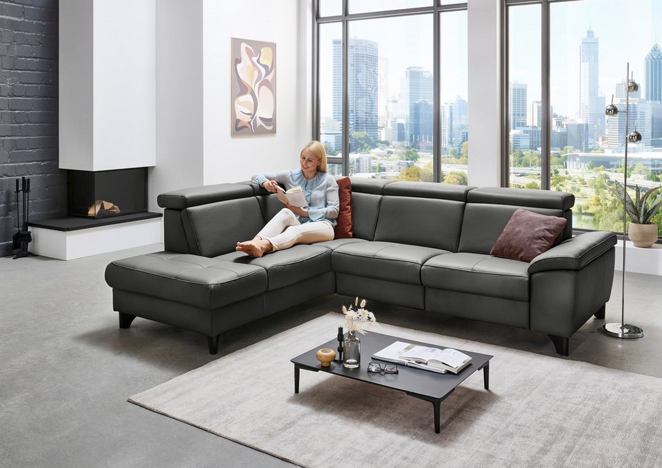 Die Planbar Ecksofa Pn Em23166 L Form Optional Mit Kopfteilverstellung