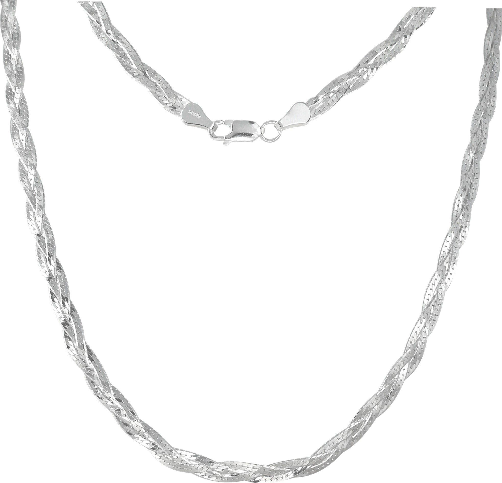 SilberDream Silberkette SilberDream Halskette silber Damen Echt, Halsketten ca. 50cm, 925 ...
