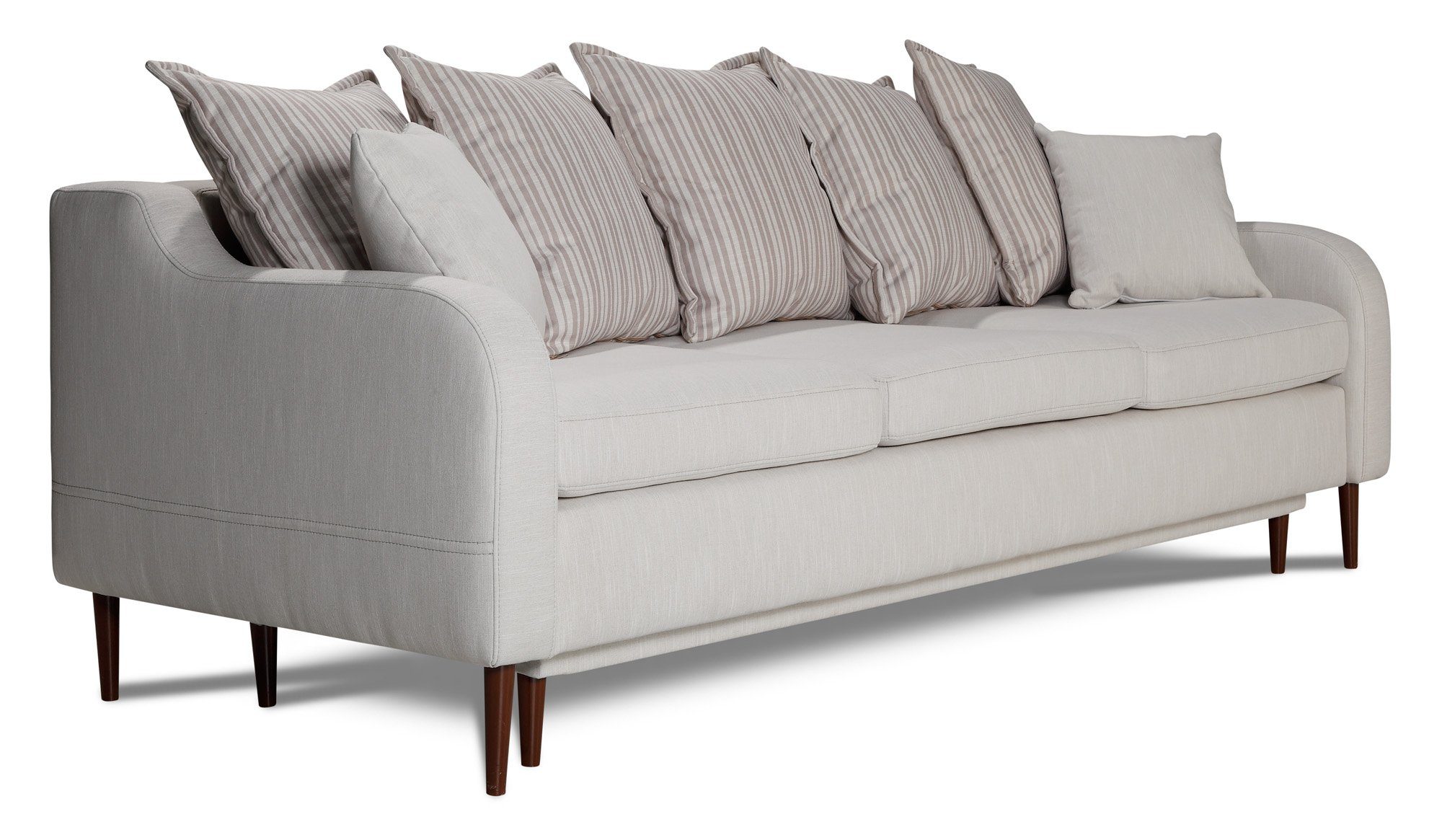 JVmoebel Wohnzimmer-Set, Couch Polster Landhaus Stil Textil Schlafsofa ...