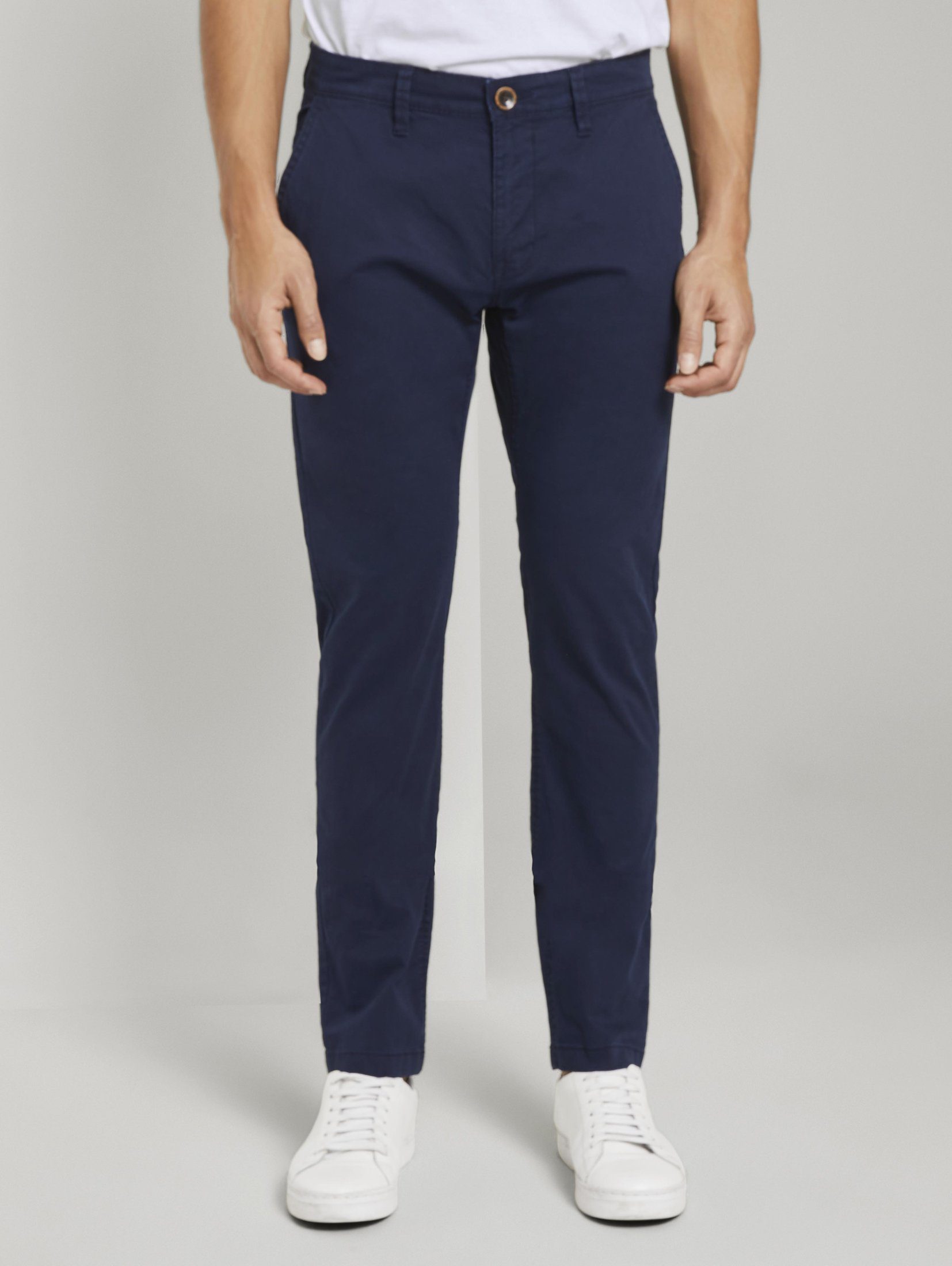 TOM TAILOR Chinohose »Travis Slim Chino Hose im Washed-Look« online ...