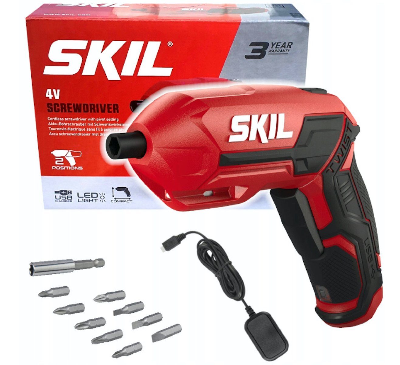SKIL Akku-Bohrschrauber Akkuschrauber Skil 2710 AA, 3,6V, 18 V ...