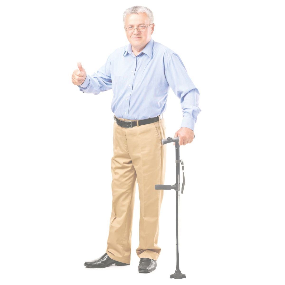 Orange-Planet Gehstock Clever Cane Gehilfe und Aufstehhilfe Gehstock CRC002