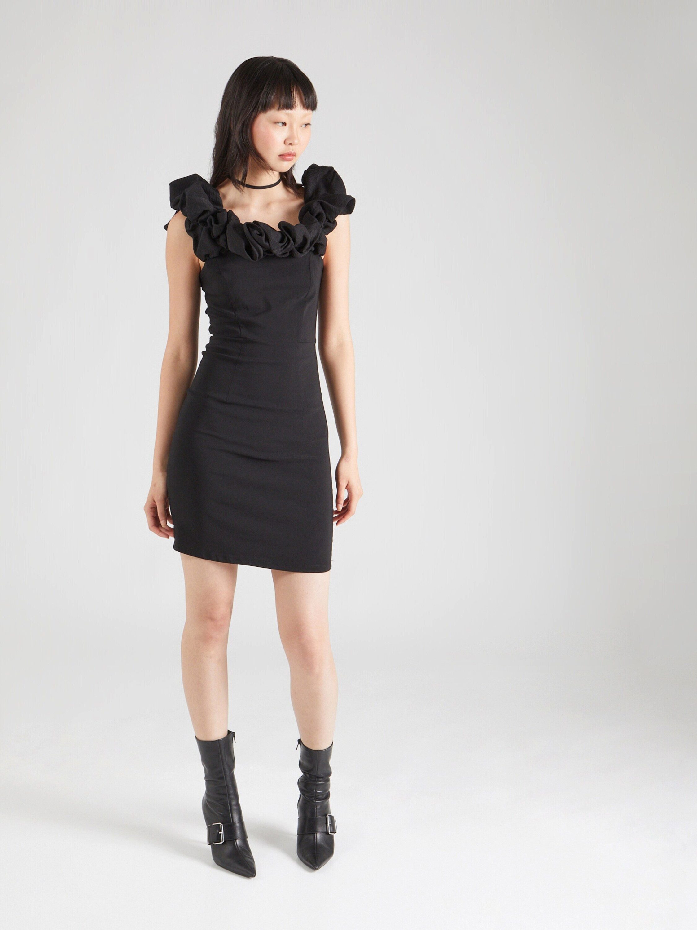 Object Cocktailkleid OBJTanita (1-tlg) Drapiert/gerafft
