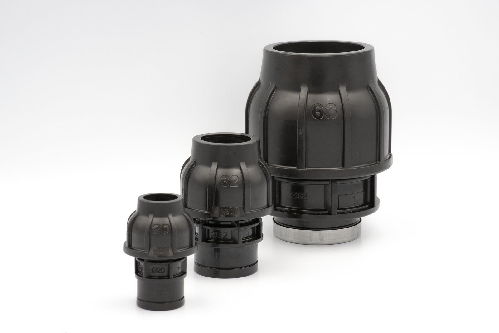 GEBO Steckfitting PE Anschluß Verschraubung 50mm x 2" Innengewinde Übergang Fitting