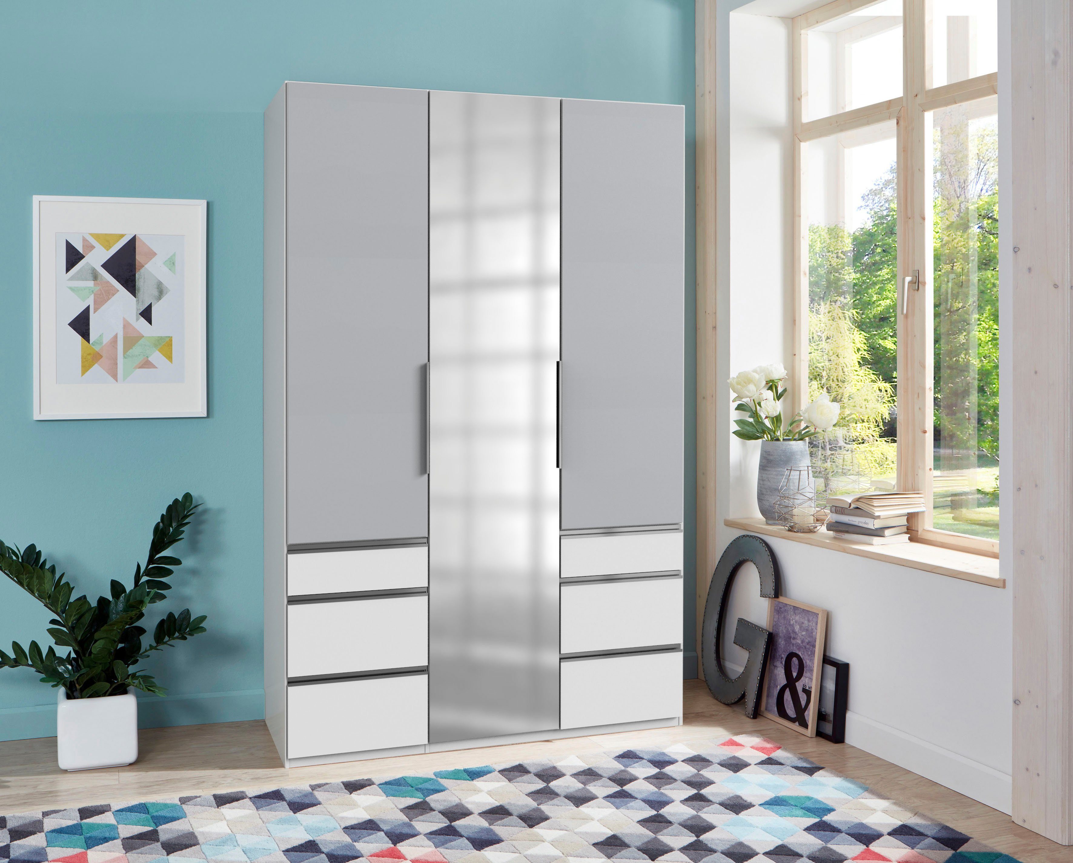 Wimex Kleiderschrank Level By Fresh To Go Mit Spiegeltüren Und Schubladen