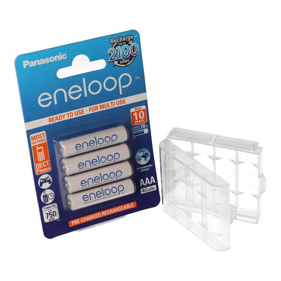 Accucell Panasonic Eneloop Hr 4utgb Blisterpackung Mit 4 Aa« Akku