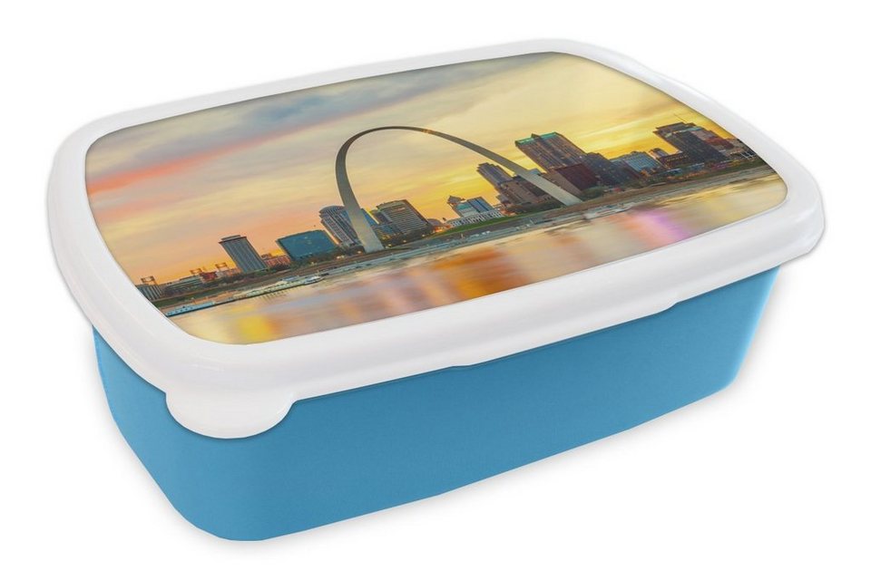 Muchowow Lunchbox Skyline New York Bogen Kunststoff 2 Tlg
