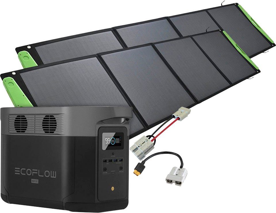 Ecoflow Solaranlage Delta Max 2000 2 X 200w Offgridtec® Hardcover