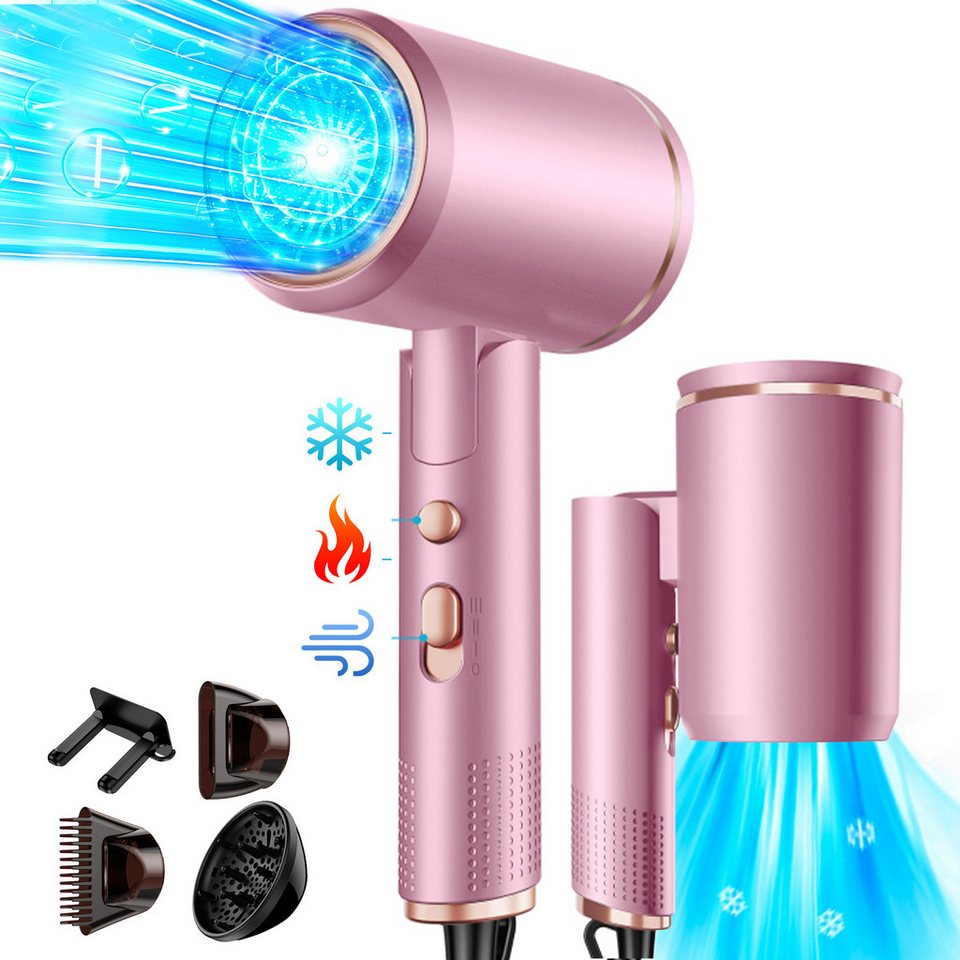 Oylcdi Haartrockner Ionenklappbarschnelltrocknen Hair Dryer