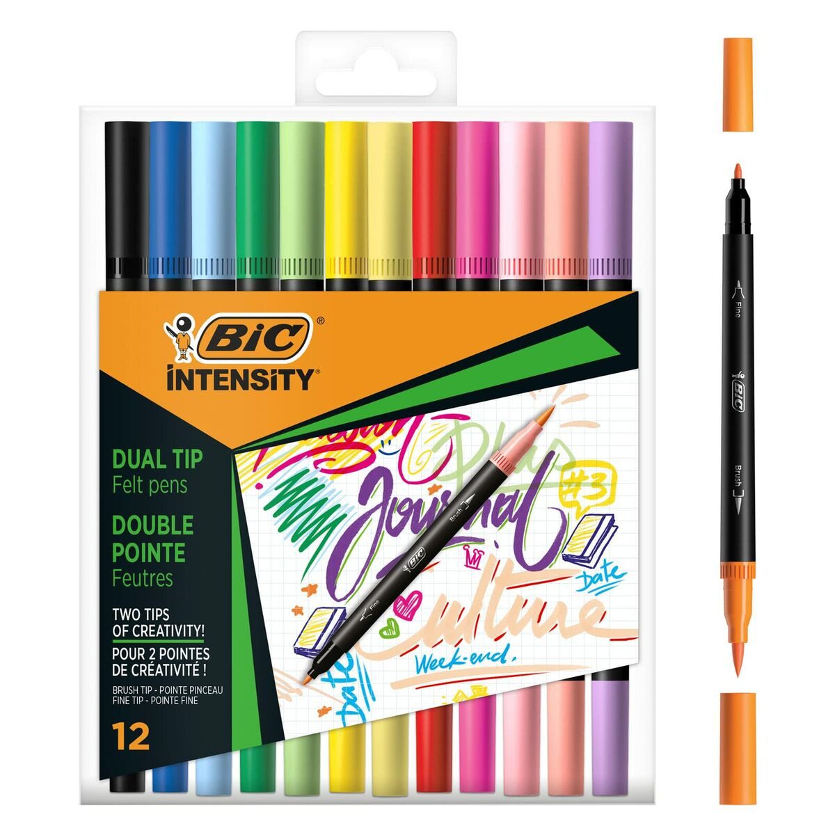 BIC Marker, Marker-Set Bic Intensity 12 Stücke Bunt