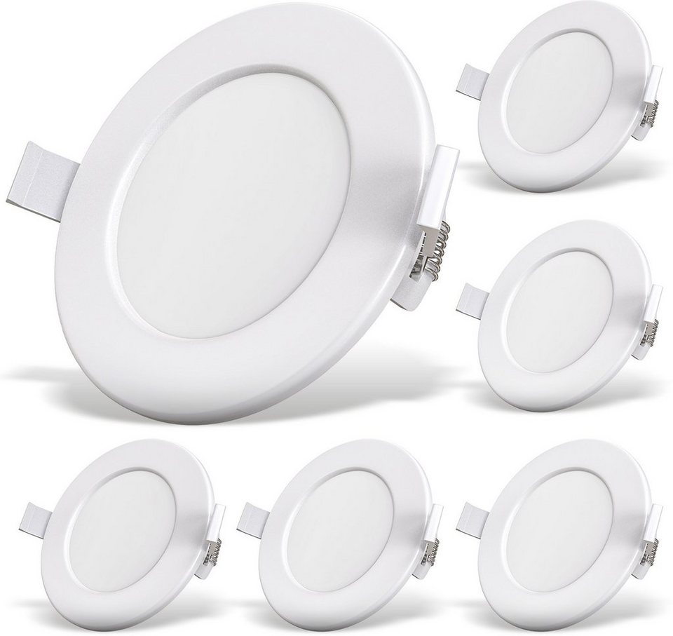 Bklicht Led Einbauleuchte Bkel1273 Led Bad Einbaustrahler 6er Set