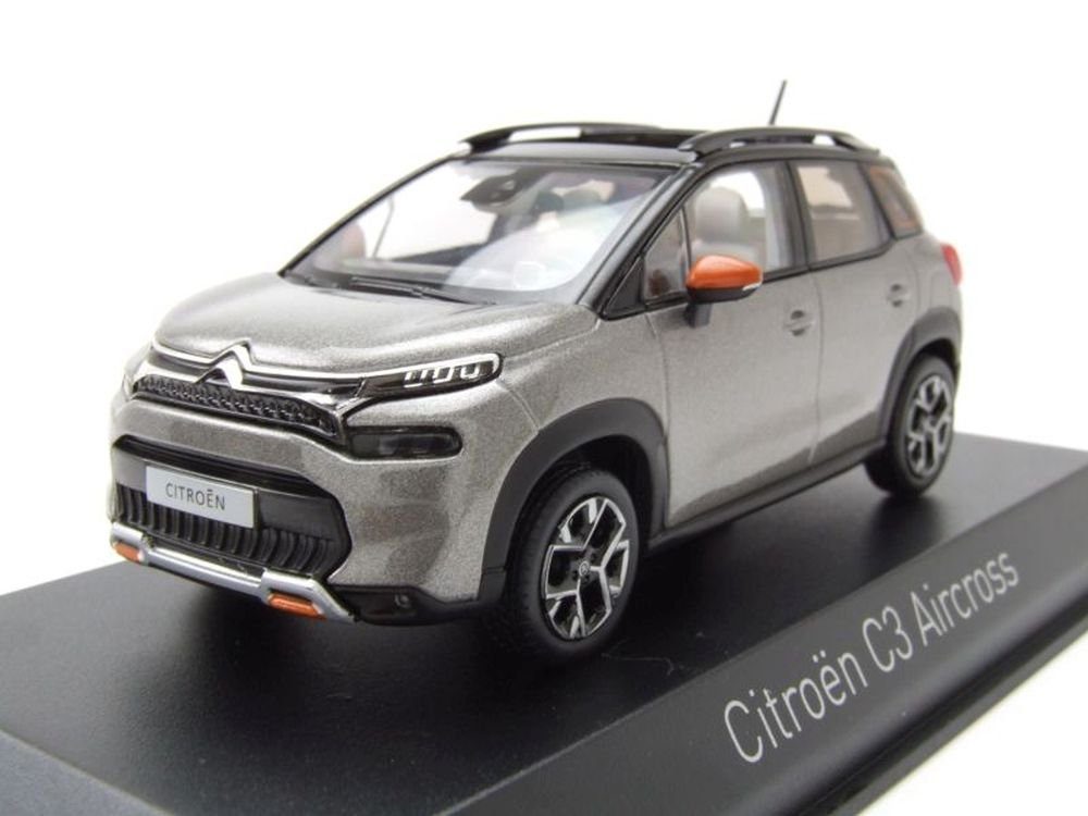 Norev Modellauto Citroen C3 Aircross 2021 grau schwarz Modellauto 1:43 Norev, Maßstab 1:43